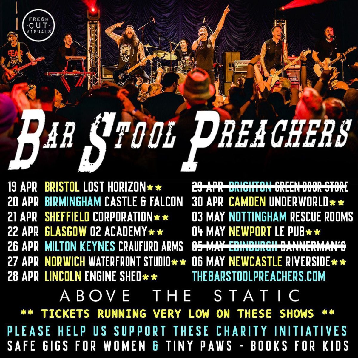 Live Review: Bar Stool Preachers set Bristol bouncing on the first date ...
