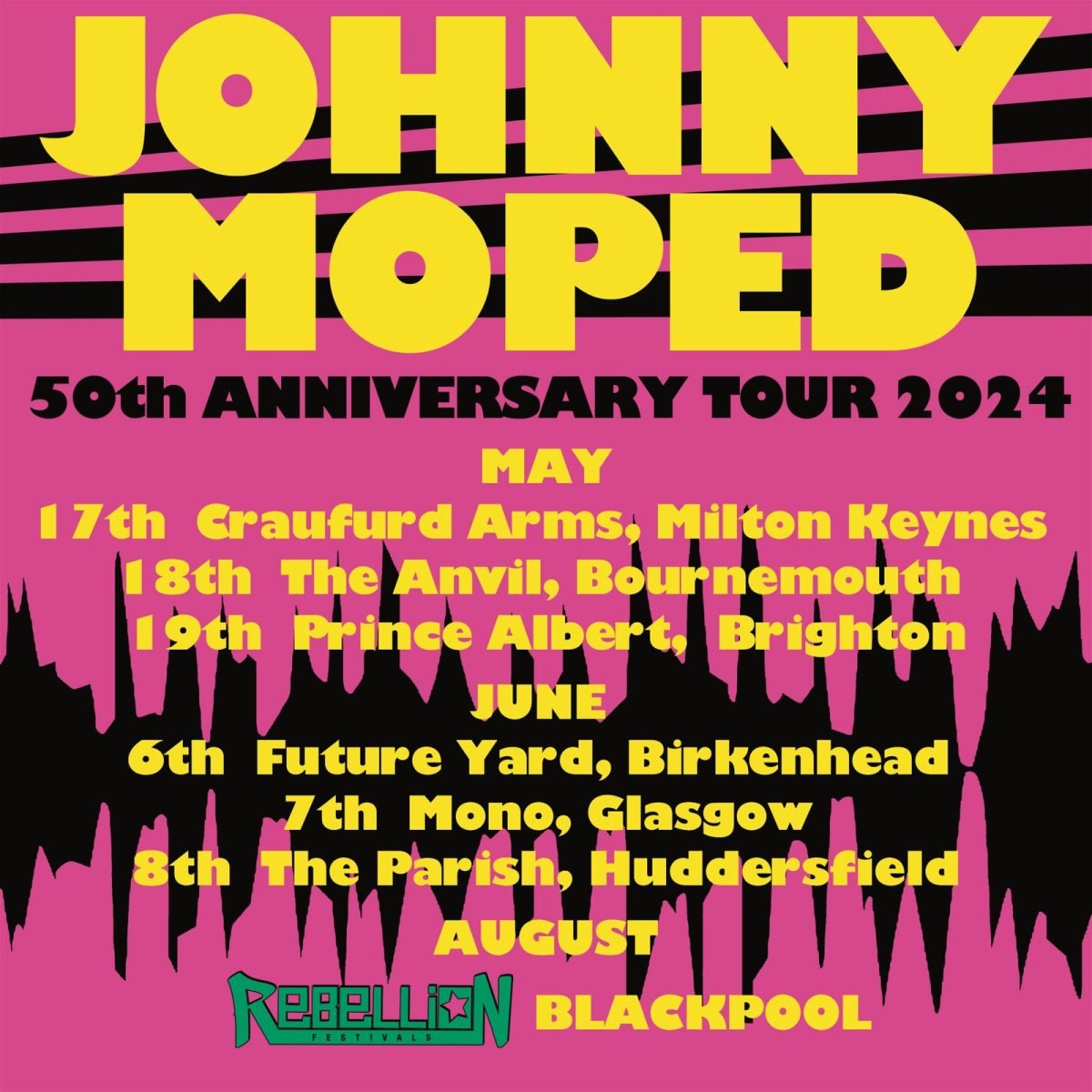 Johnny Moped celebrate 50 crazy years with a final studio album - Quonk ...