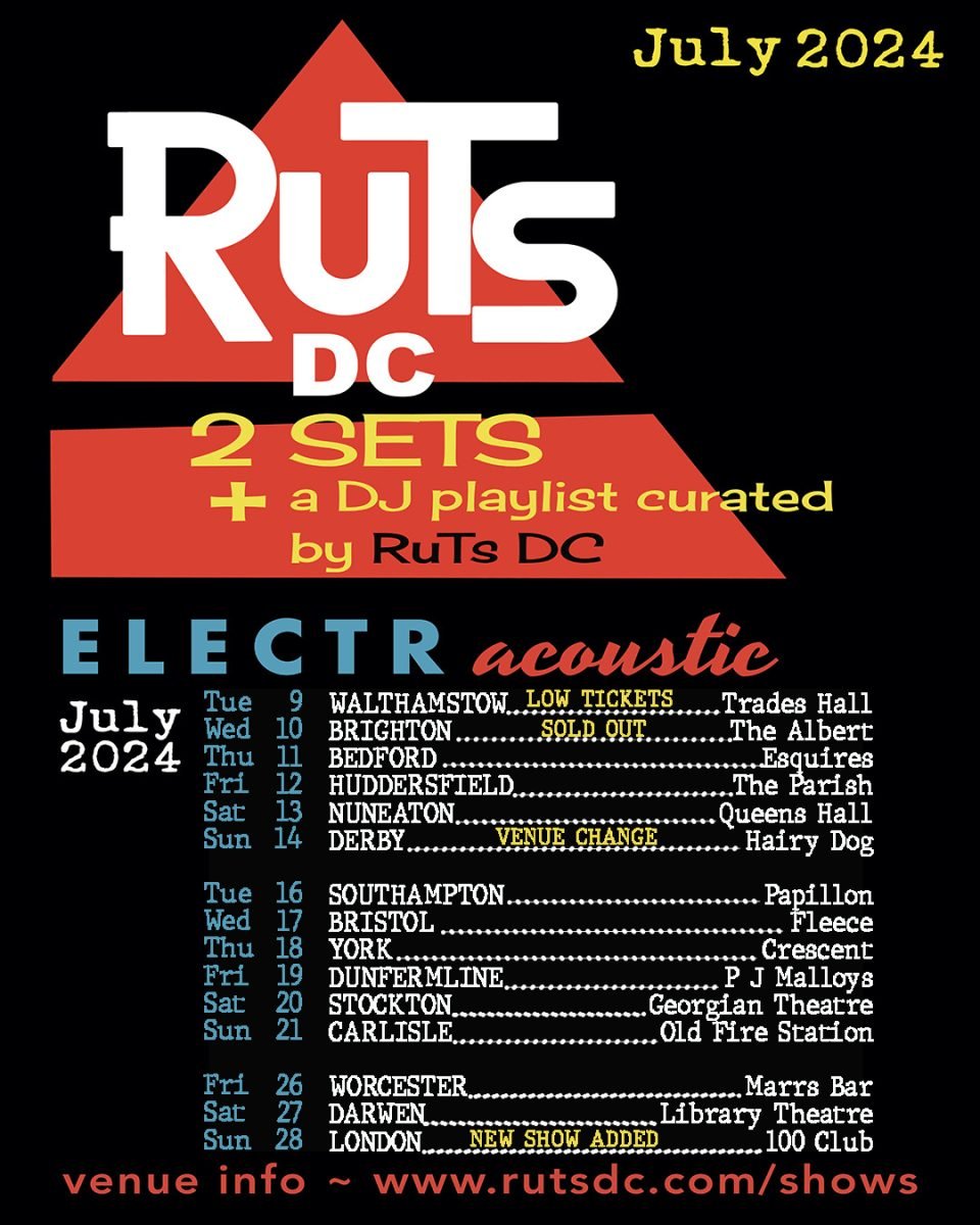 Album review: Ruts DC are reinvigorated with 'ElectrAcoustic Volume 3 ...