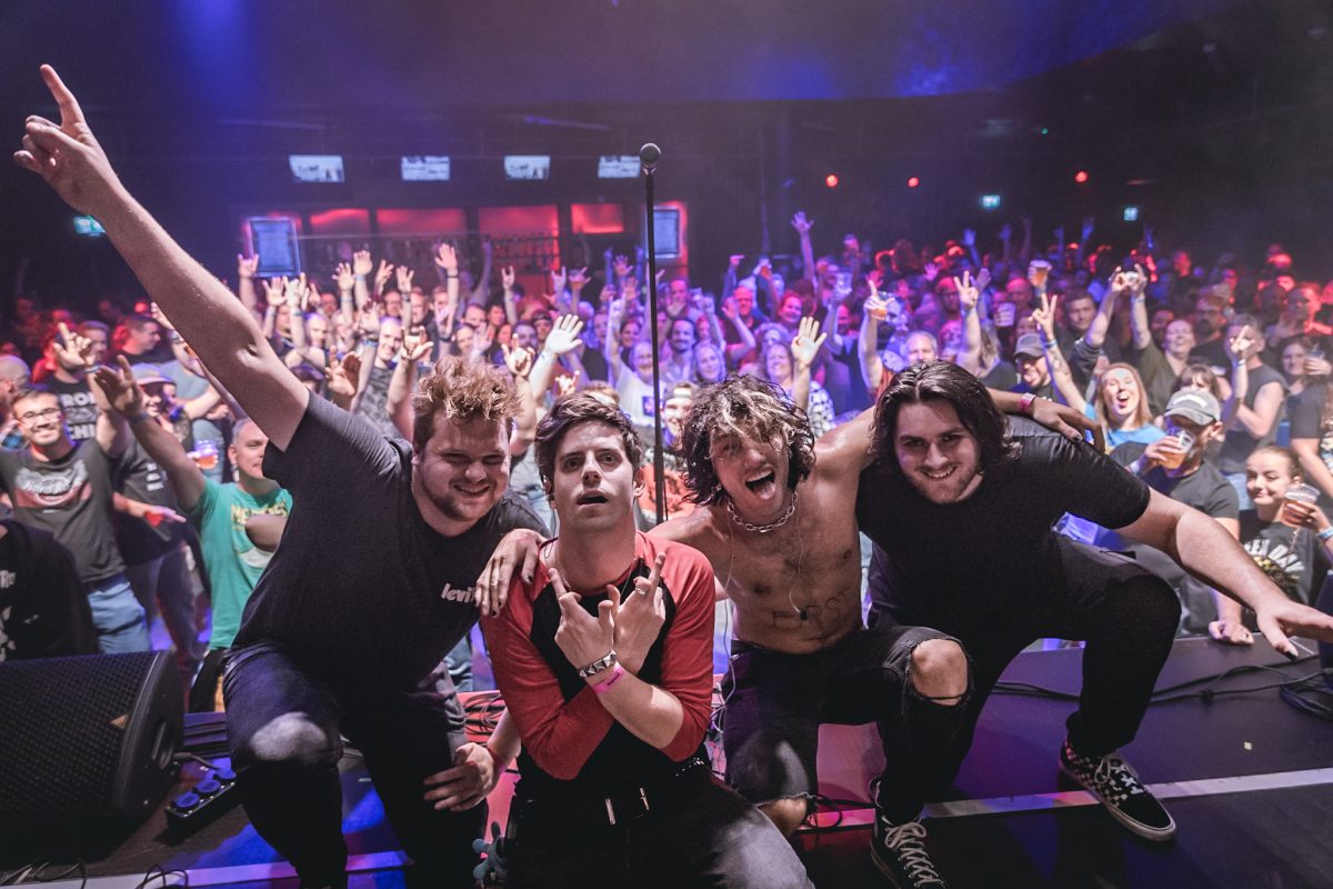 Dutch punk band Downtown District celebrates flight of Spanish army in ...