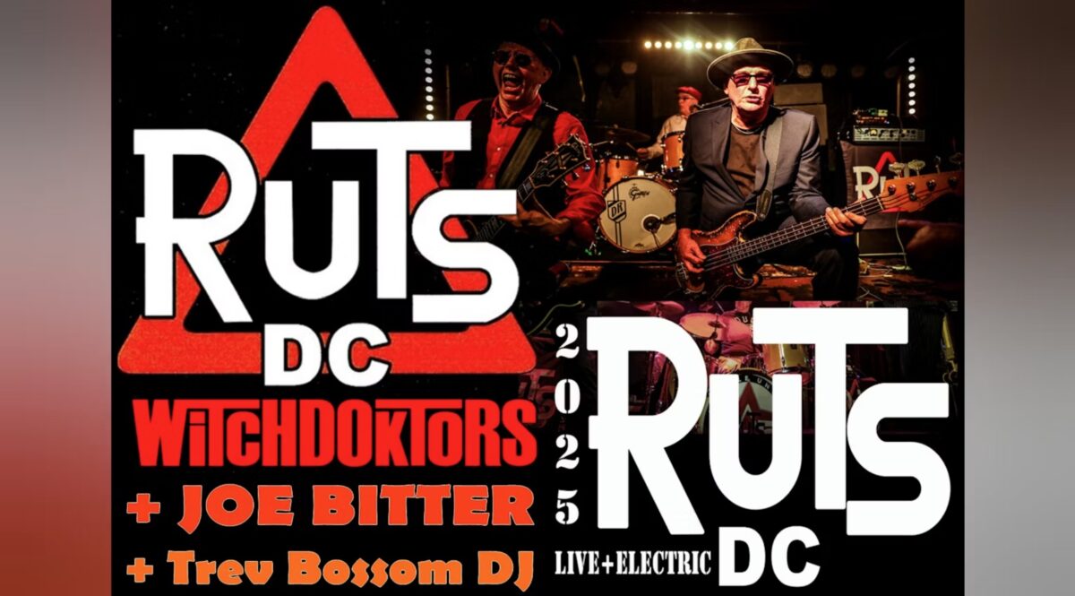 NOT TO BE MISSED: This Saturday - RUTS DC, WitchDoktors & Joe Bitter go ...